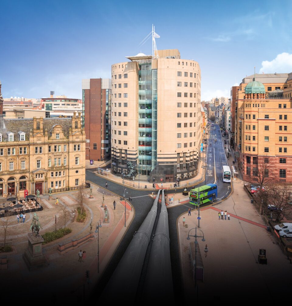 Construction Update: Westgate, Park Row, Oxford Place - Leeds Pipes